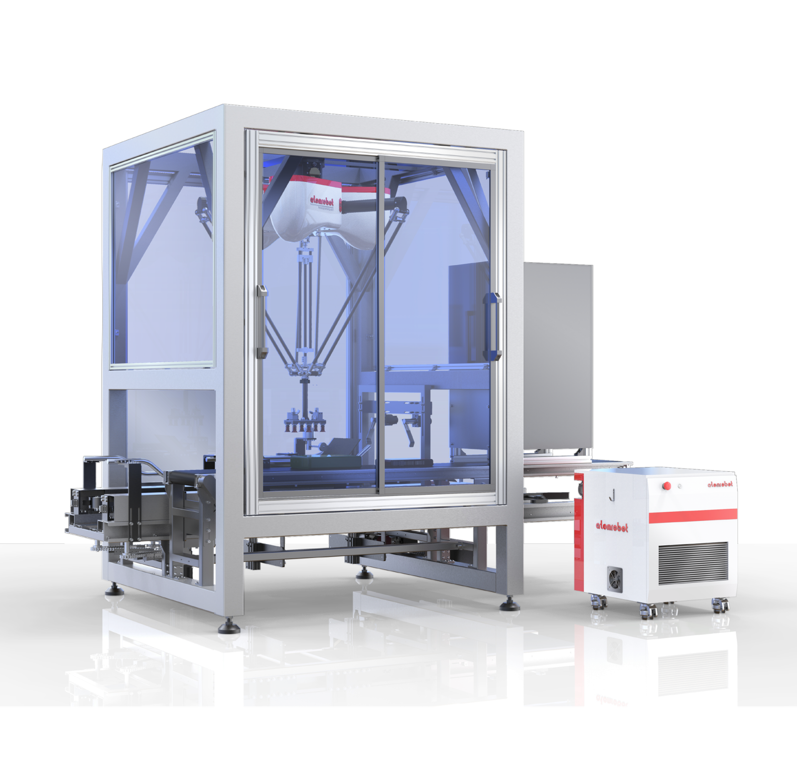 PM Series-Packing Workstation - AtomRobot | Parallel Robot